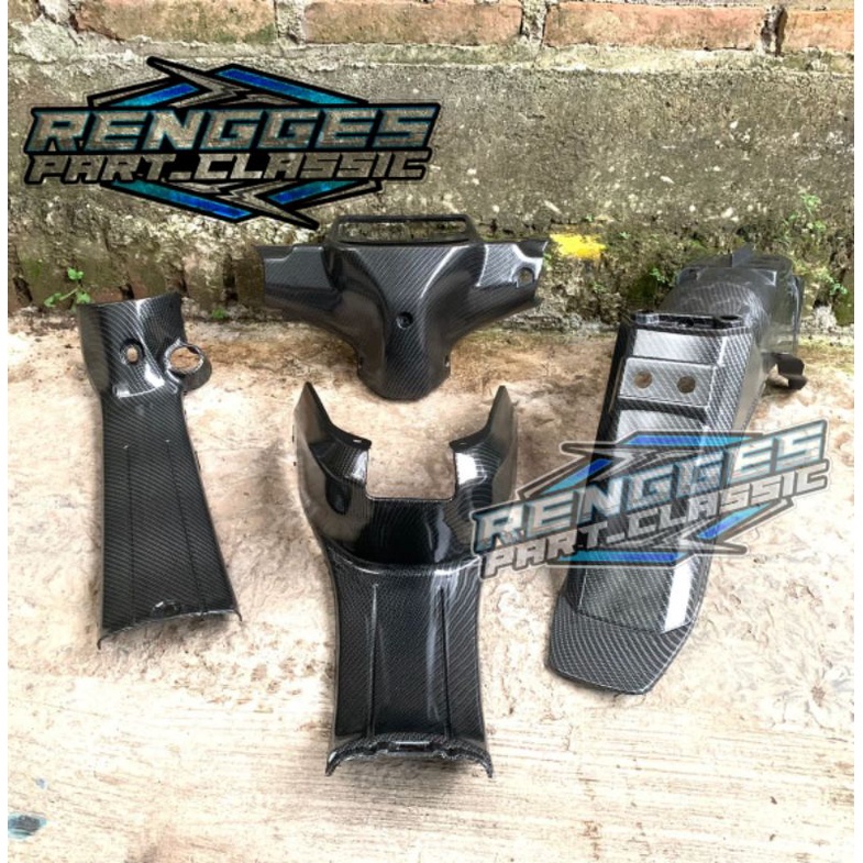 Jual Paket cover body kasar fiz r f1zr / vega r lama carbon motif ...