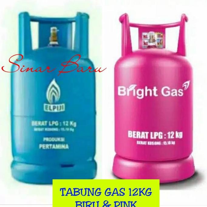 Jual tabung gas elpiji 12kg ,langsung pertamina ,tabung mulus | Shopee ...