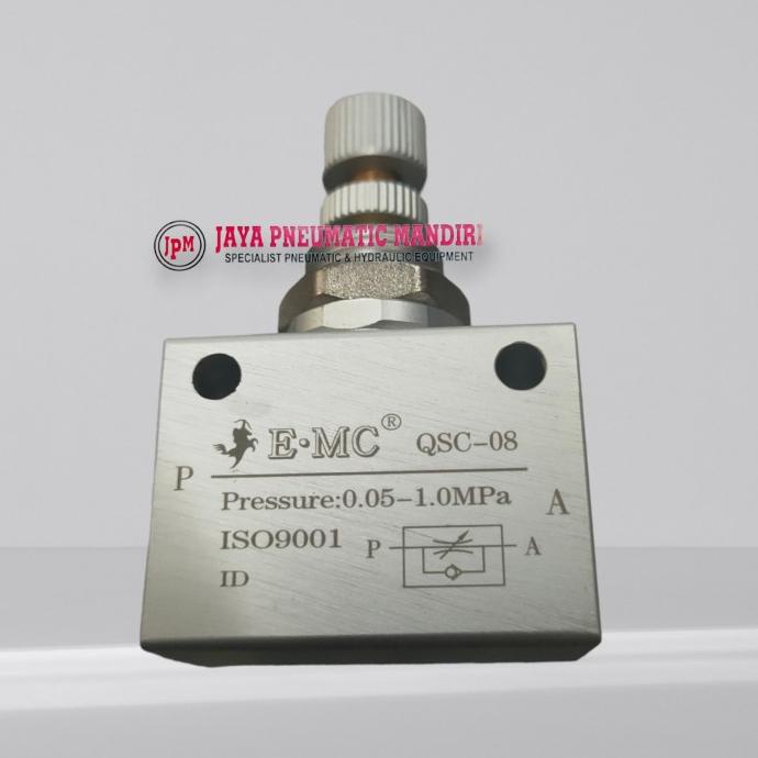 Jual Speed control Pneumatic QSC-08 EMC | Shopee Indonesia