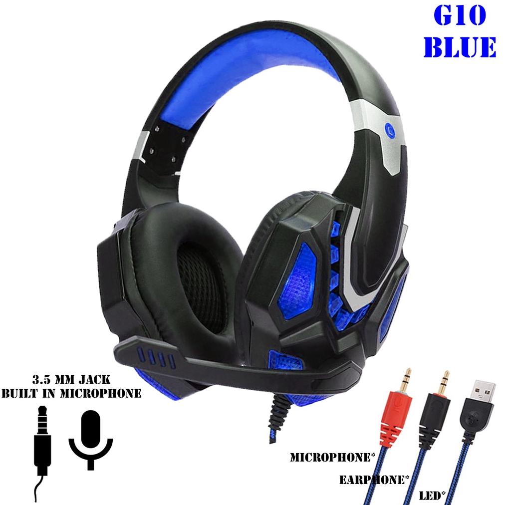 Jual BISA COD - RX01 X4 SY830MV SY850 G10 LED Headset Game Earphone ...