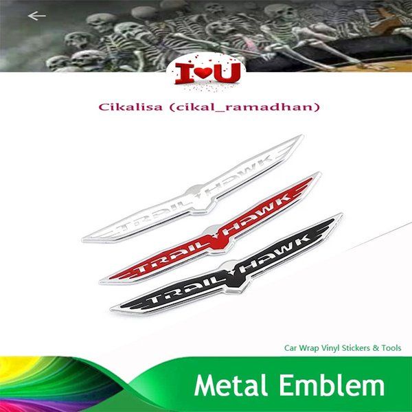 Jual Emblem Trail Hawk 12x1.5 Cm | Shopee Indonesia