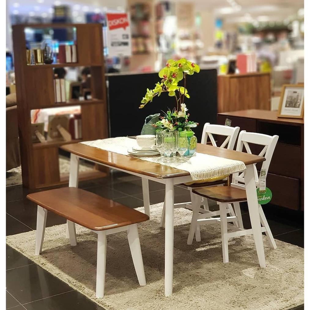 Jual Meja kursi set bangku meja makan meja kerja meja minimalis free ...