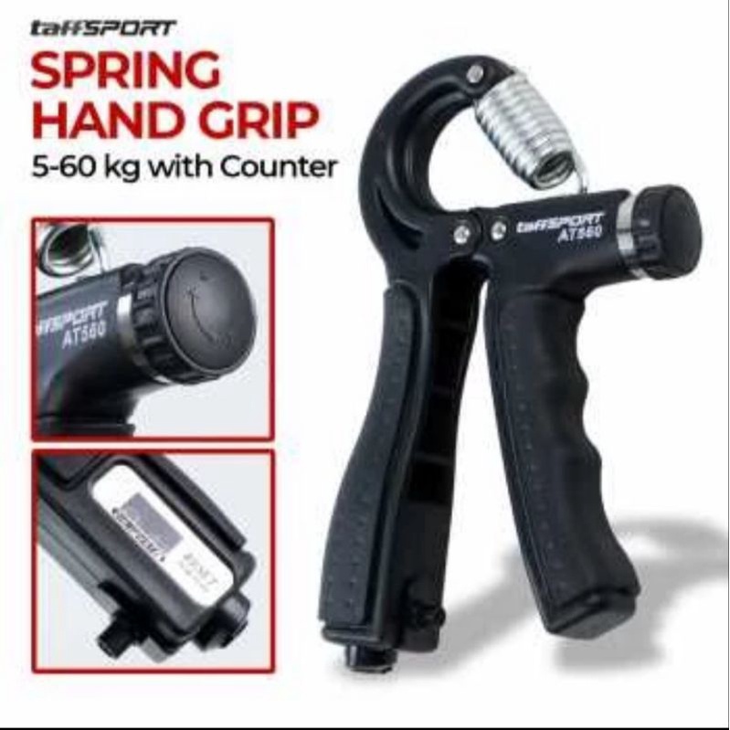 Jual Spring Hand Grip Finger Power Exercise 5-60 kg with Counter ...