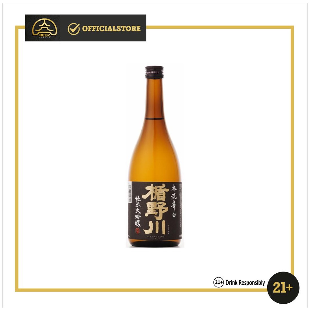 Jual Tatenokawa Honryu Karakuchi Junmai Daiginjo Sake 720ml | Shopee Indonesia