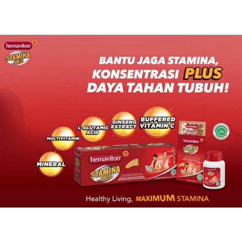 Jual Hemaviton Stamina Plus 5 tablet Kesehatan Daya Tahan Tubuh Action ...