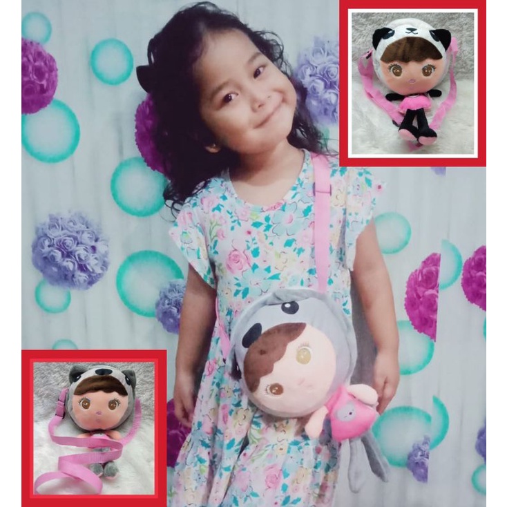 Jual Boneka tas Selempang metoo angela bahan Yelvo kualitas SNI ...