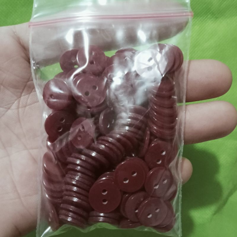 Jual COD 144 pcs Diameter 11 mm - Kancing Baju Seragam sekolah ...