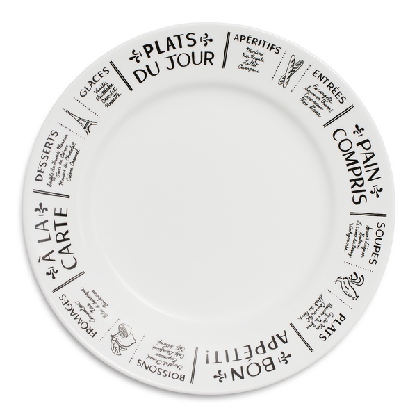 Jual Ticarts Tableware Bon Appétit Dinner Plate 27cm - Piring Makan ...