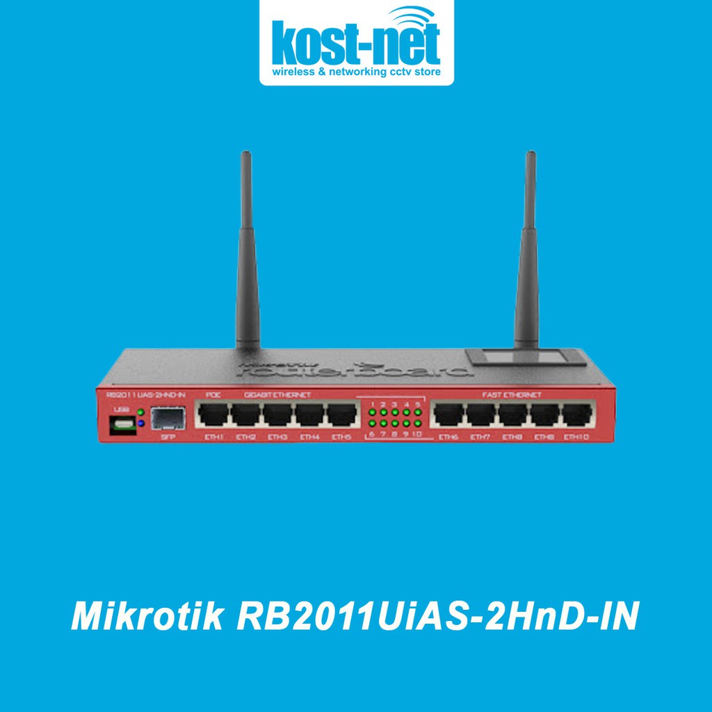 Jual MikroTIK RB2011UiAS-2HnD-IN, RB2011 UiAS-2HnD-IN | Shopee Indonesia