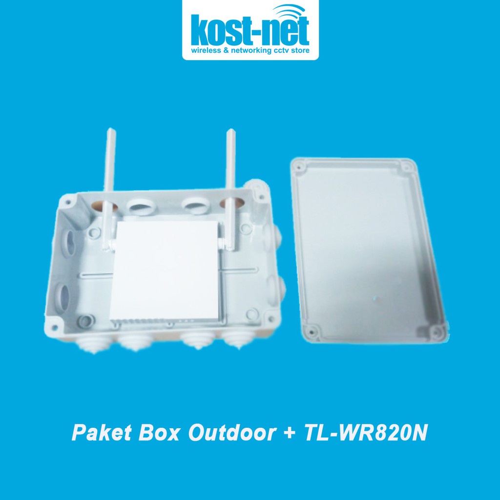 Jual Paket Akses Point AP Modif Wireless Router TP-Link TLWR820N + BOX ...
