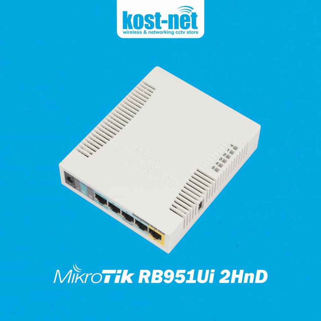Jual RouterBoard Wireless Mikrotik RB951Ui-2HND | Shopee Indonesia