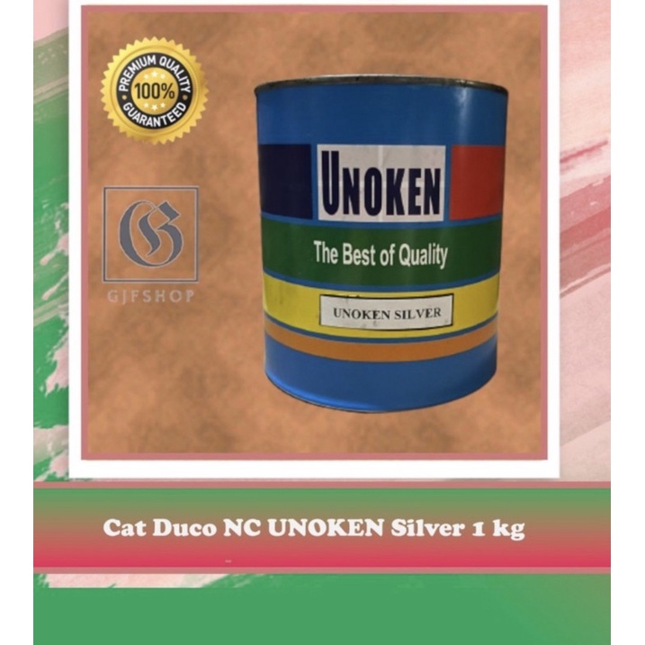Jual Cat Duco NC Silver UNOKEN 500ml Super Quality | Shopee Indonesia