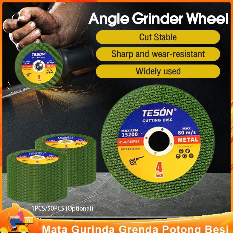 Jual Mata Gerinda potong Besi 4 Inch Cutting wheel DiscMata Gurinda ...