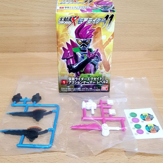 Jual SHODO-X Kamen Rider 11 - Ex-Aid Action Gamer Level 2 + Weapon ...