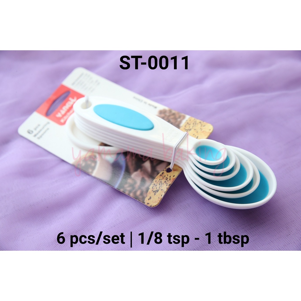 Jual ST-0011 Sendok takar sendok ukur takaran cup set measuring spoon ...