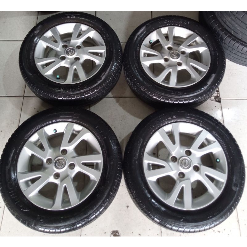 Jual Velg Mobil Murah OEM Nissan Livina Ring 15 Pcd 4x114 + Ban ach 185 ...