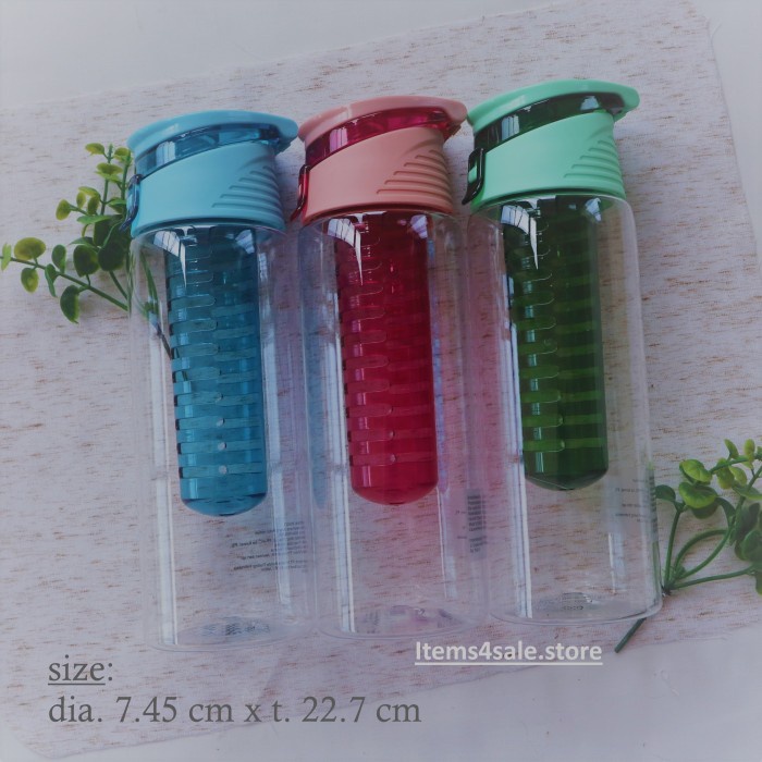 Jual MINISO INFUSE WATER BOTTLE/ BOTOL MINUM INFUS 700 ML DISKON ...
