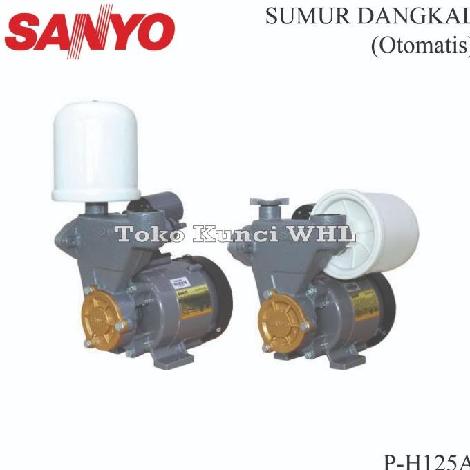 Jual Pompa Air Sanyo P-H125A Sumur Dangkal Otomatis | Shopee Indonesia