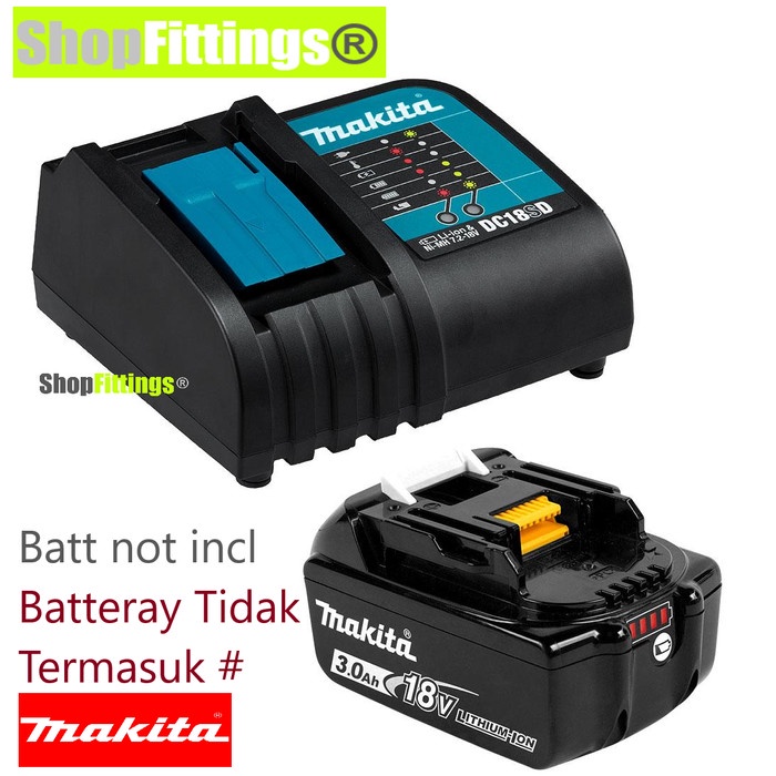 Jual CHARGER BATERAI LITHIUM MAKITA DC18SD | Shopee Indonesia
