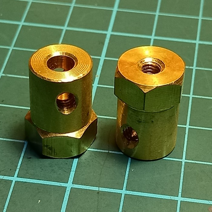 Jual KR17098 5MM SHAFT ADAPTER HEXAGONAL RC SHAFT MOTOR (2PCS) | Shopee ...