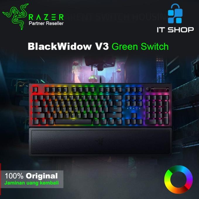 Jual Razer Keyboard BlackWidow V3 - Green Switch | Shopee Indonesia
