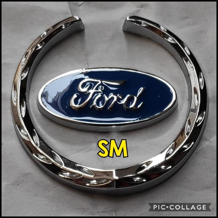 Jual GRATIS ONGKIR SATU BUAH EMBLEM PADI KAPAS LOGO FORD !! | Shopee ...