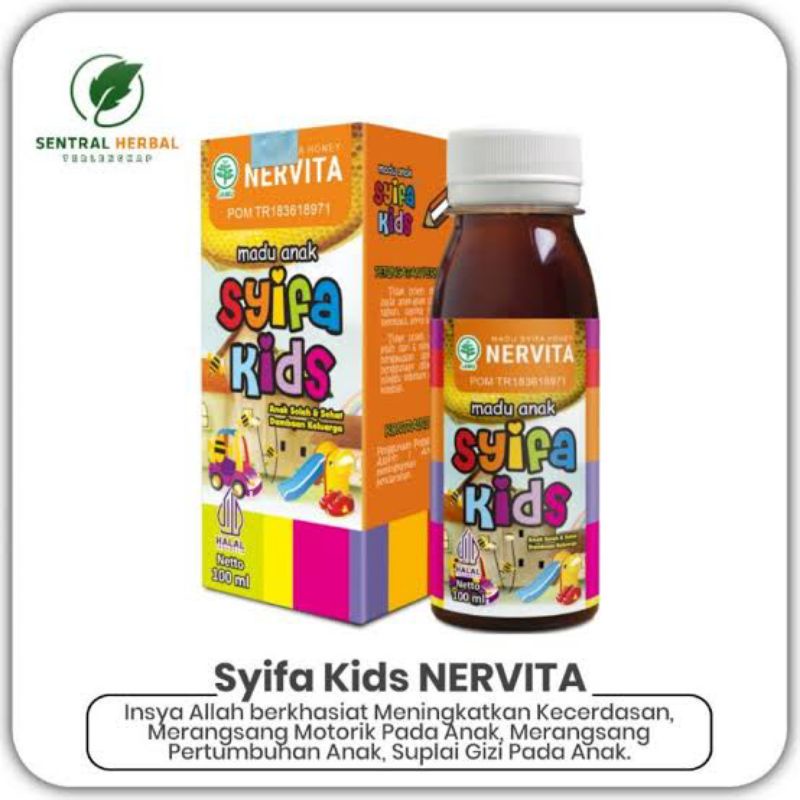 Jual Madu Syifa Kids Nervita Bikin Anak Makin Cerdas Cendikia / Daya ...