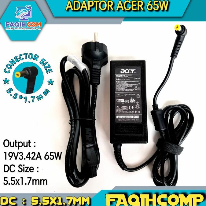 Jual adaptor charger laptop acer aspire e14 e5 475 e5 475g | Shopee Indonesia