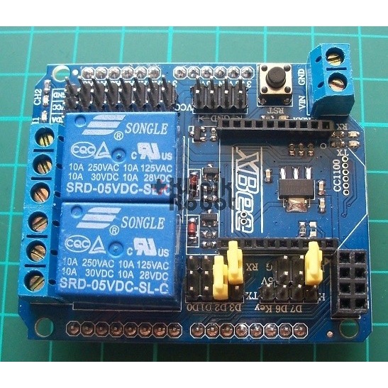 Jual 2 Channel Relay for XBee/BTBee/NRF24/CC1101 KR09024 | Shopee Indonesia