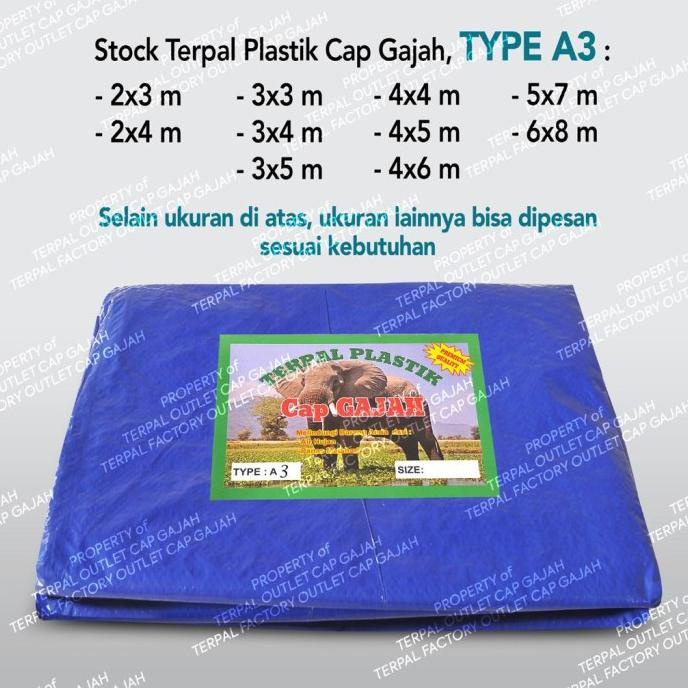 Jual Terpal Plastik A3 Ukuran 6x10 Meter | Shopee Indonesia