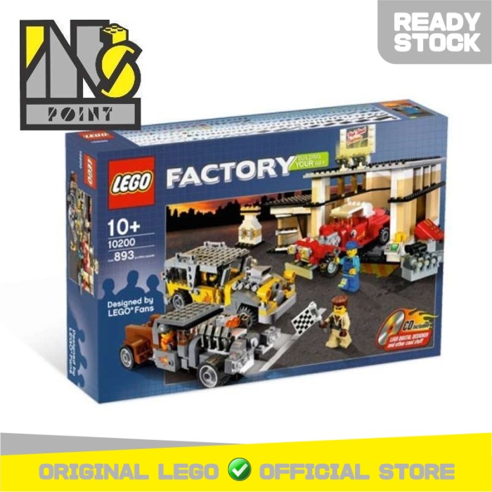 Jual LEGO 10200 - Exclusive - Custom Car Garage | Shopee Indonesia