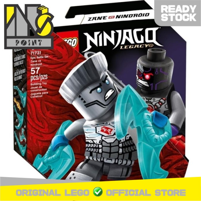 Jual LEGO 71731 - Ninjago - Epic Battle Set - Zane vs. Nindroid ...