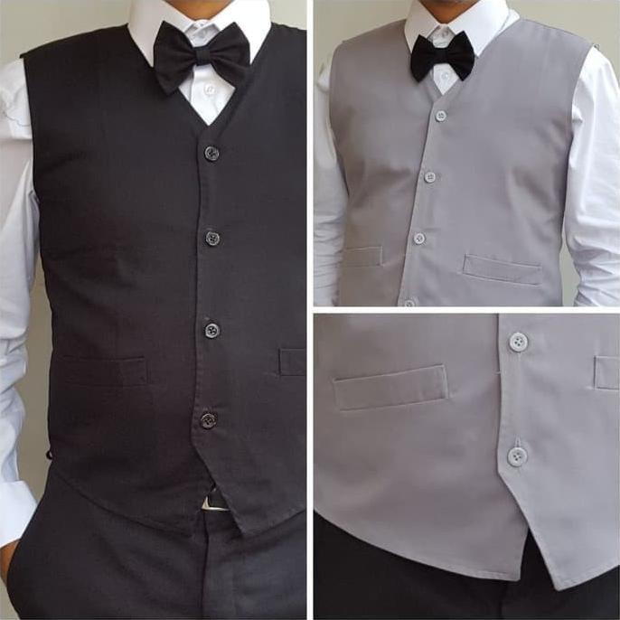 Jual Ready oke] Rompi Jas Pria Formal COCOK untuk Seragam Hotel / Cafe ...