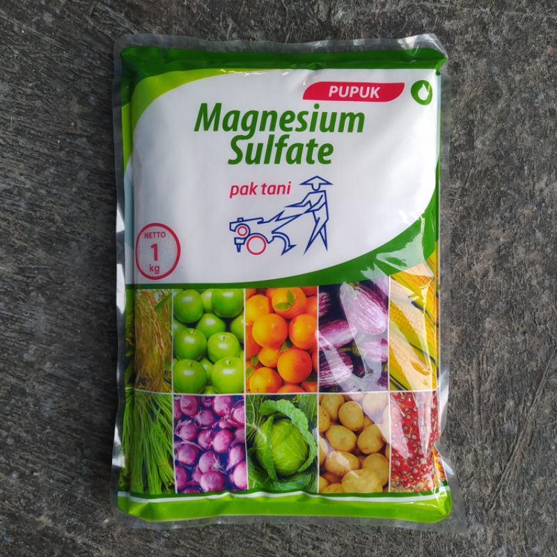 Jual Pupuk Magnesium Sulfat Sulfate Pak Tani Original 1 Kg | Shopee ...