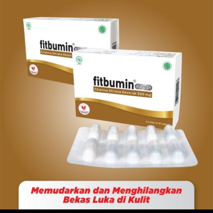 Jual Fitbumin Haruan Obat Penyembuh Luka dan Bekas Luka | Shopee Indonesia