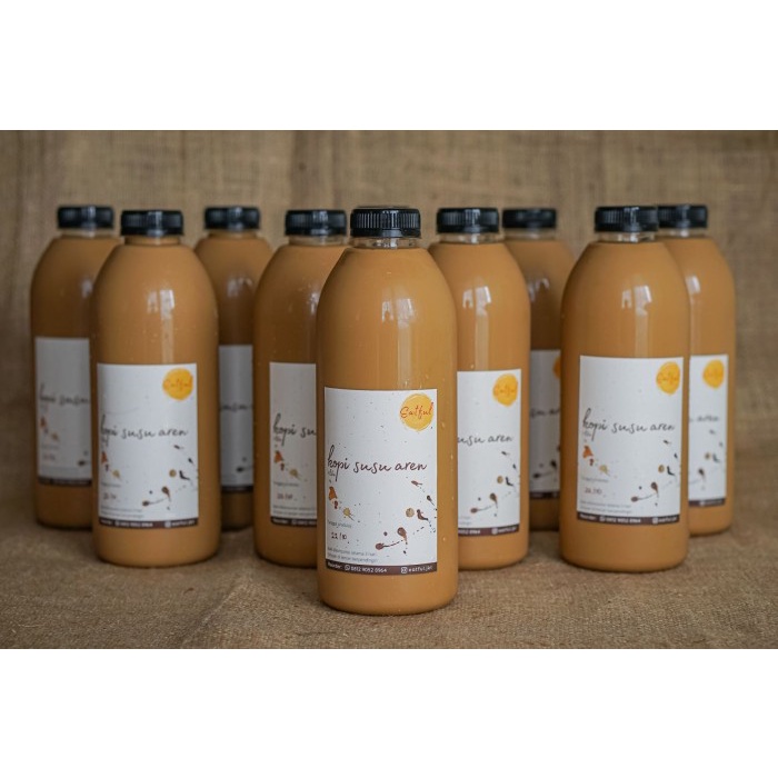 Jual Discount Kopi Susu Aren 1 Litre - satu liter - 1L - 1Liter /KOPI ...