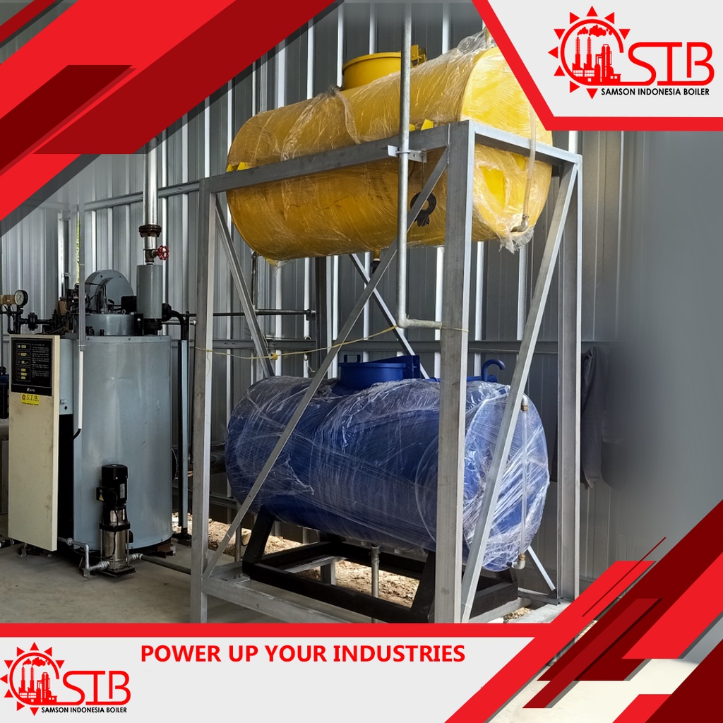 Jual STEAM BOILER EQUIPMENT - DIESEL TANK 1500LITER | Shopee Indonesia