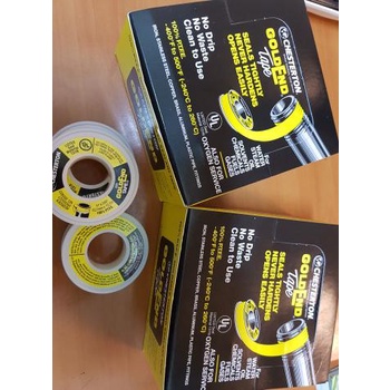 Jual Seal Tape Chesterton / Chesterton 800 Goldend Tape / Tahan Panas ...