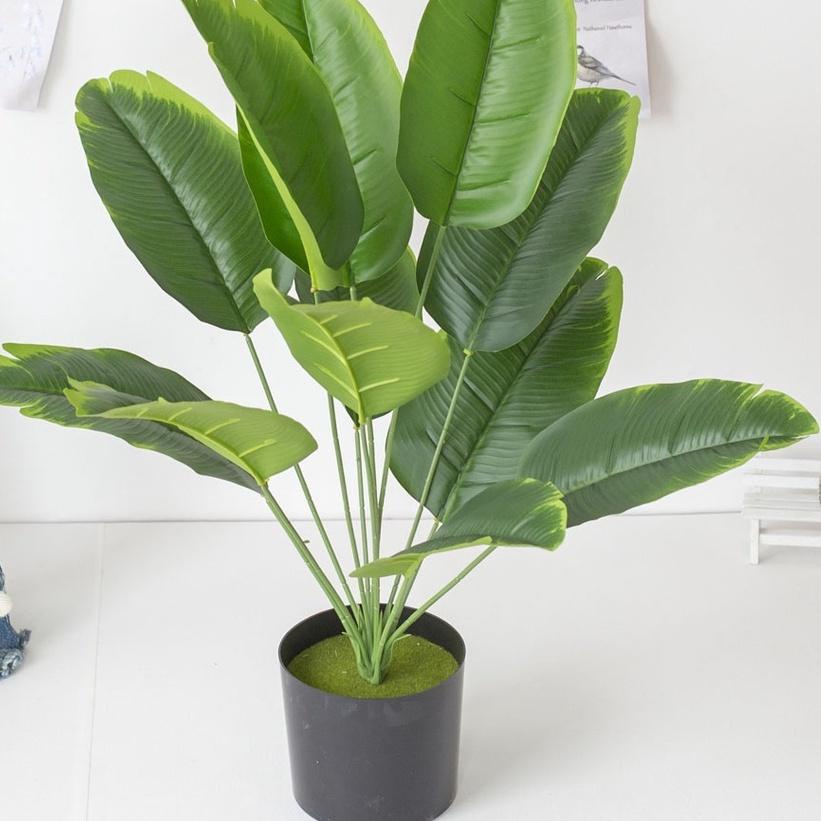 Jual Rekomendasi i7I2u Daun Pisang Plastik Tanaman Hias Talas ...