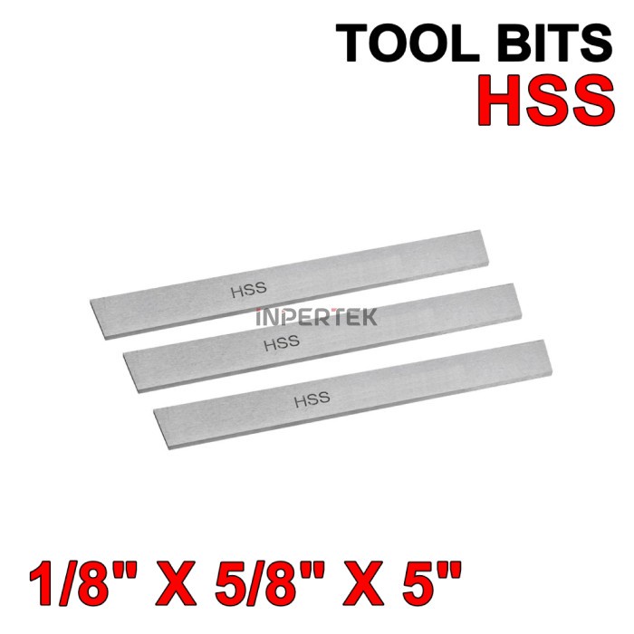 Jual Pahat HSS 1/8 X 5/8 X 4 Tool Bit 1/8*4 Mata Pisau Bubut Potong 1 ...
