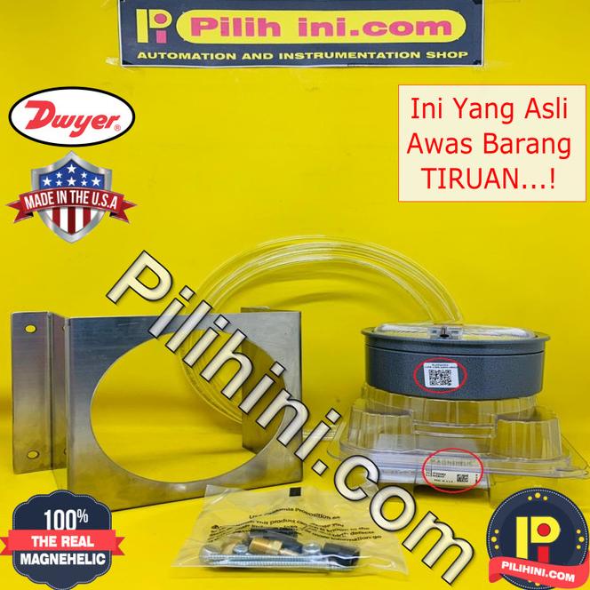 Jual Paket/Set Lengkap Magnehelic Dwyer Pressure Gauge 0-60Pa | Shopee Indonesia