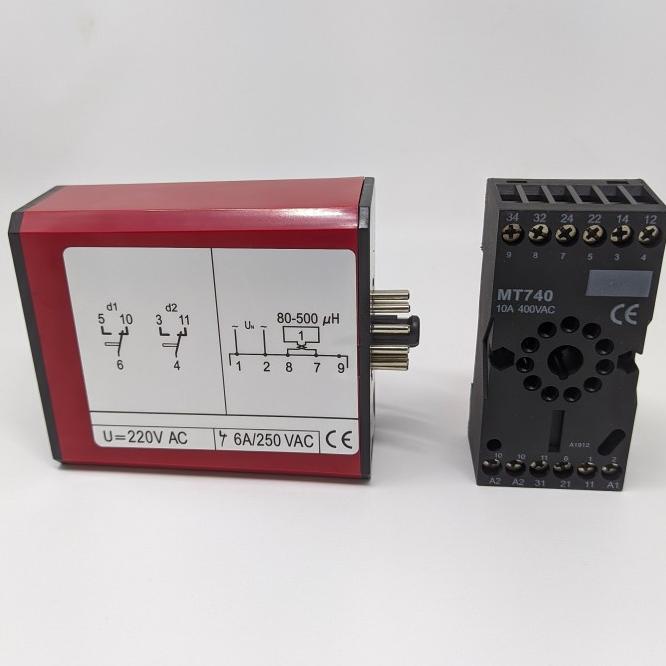 Jual Vehicle Loop Detector Merah 220V Vld Single, Metal Sensor Parkir ...