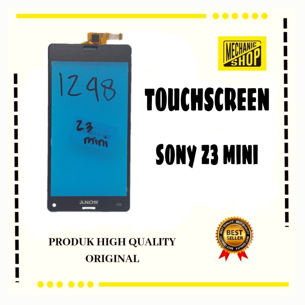 Jual TOUCH SCREEN SONY XPERIA Z3 MINI COMPACT / D5803 ( BLACK ...