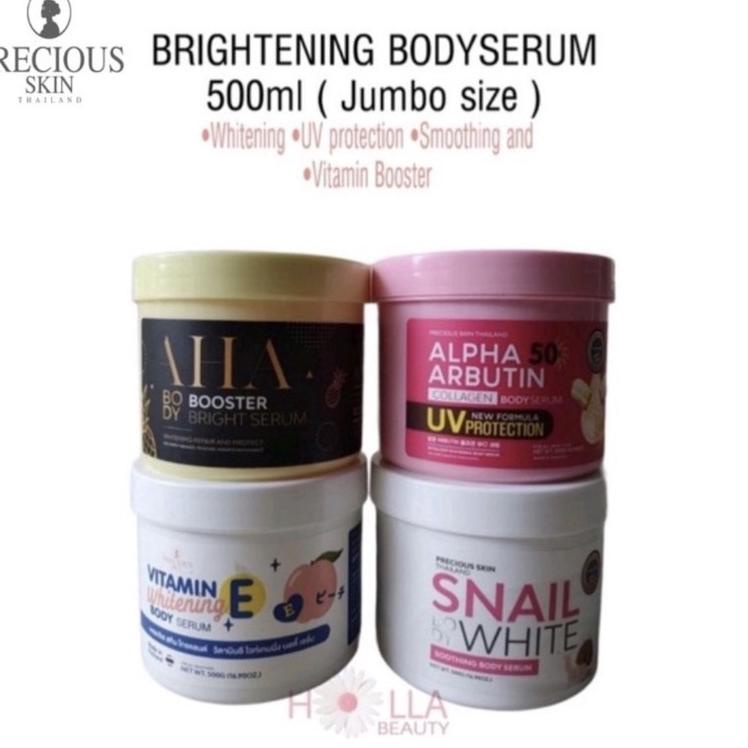 Jual Now Mall PRECIOUS SKIN BODY SERUM /AHA / ALPHA ARBUTIN UV / SNAIL ...