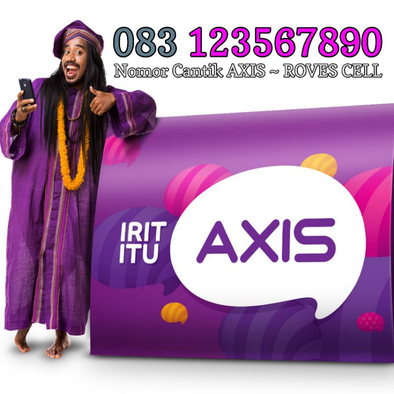 Jual NOMIR CANTIK AXIS SEGEL 2025 SERI NAIK URUT 12356789 | Shopee ...