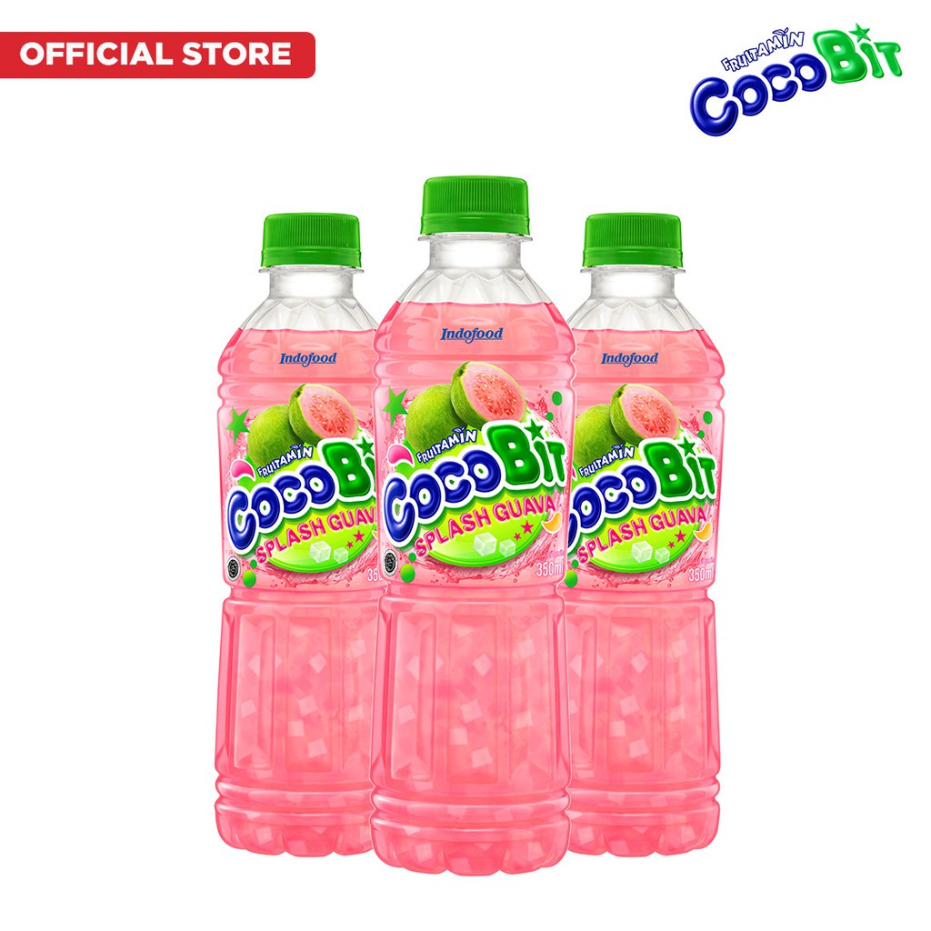 Jual 3 PCS - Fruitamin Cocobit Guava 350 mL | Shopee Indonesia