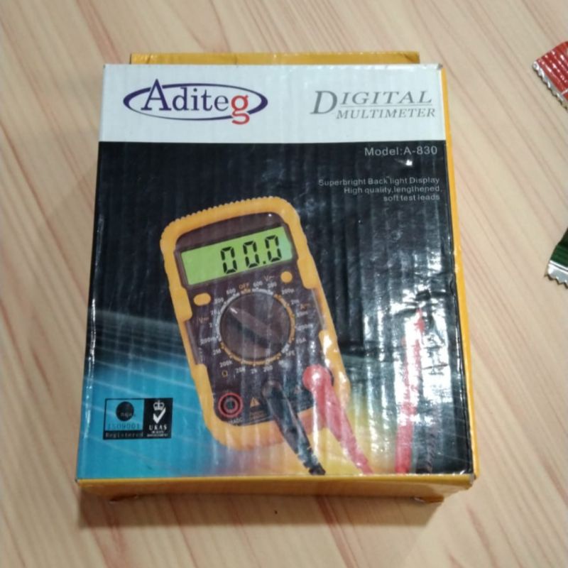Jual ADITEG MULTIMETER DIGITAL A830 | Shopee Indonesia