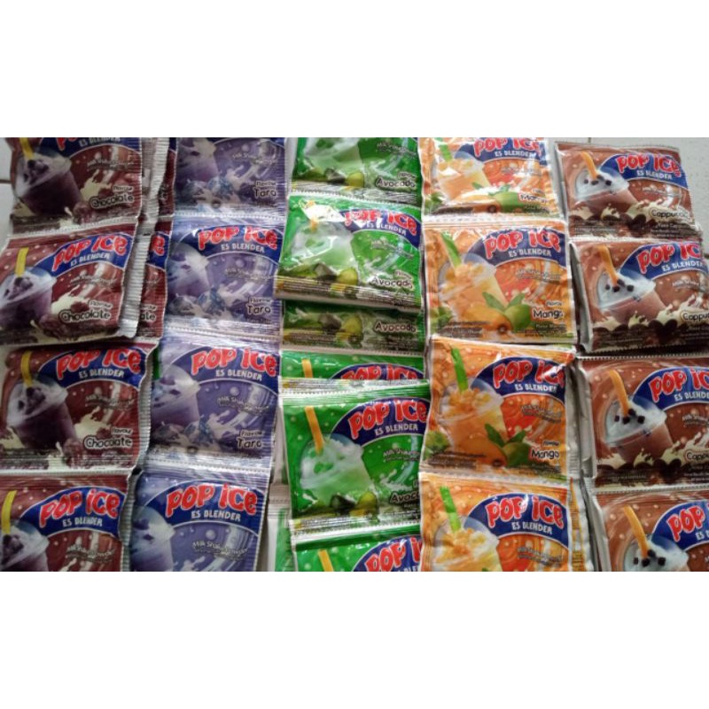 Jual Pop Ice 24gr varian rasa jual /rencengan | Shopee Indonesia