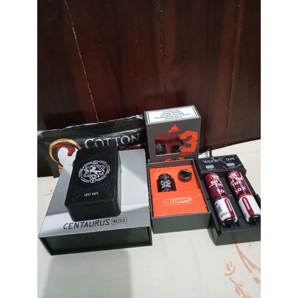 Jual MOD CENTAURUS M200+BATTERY VRK 2500 | Shopee Indonesia