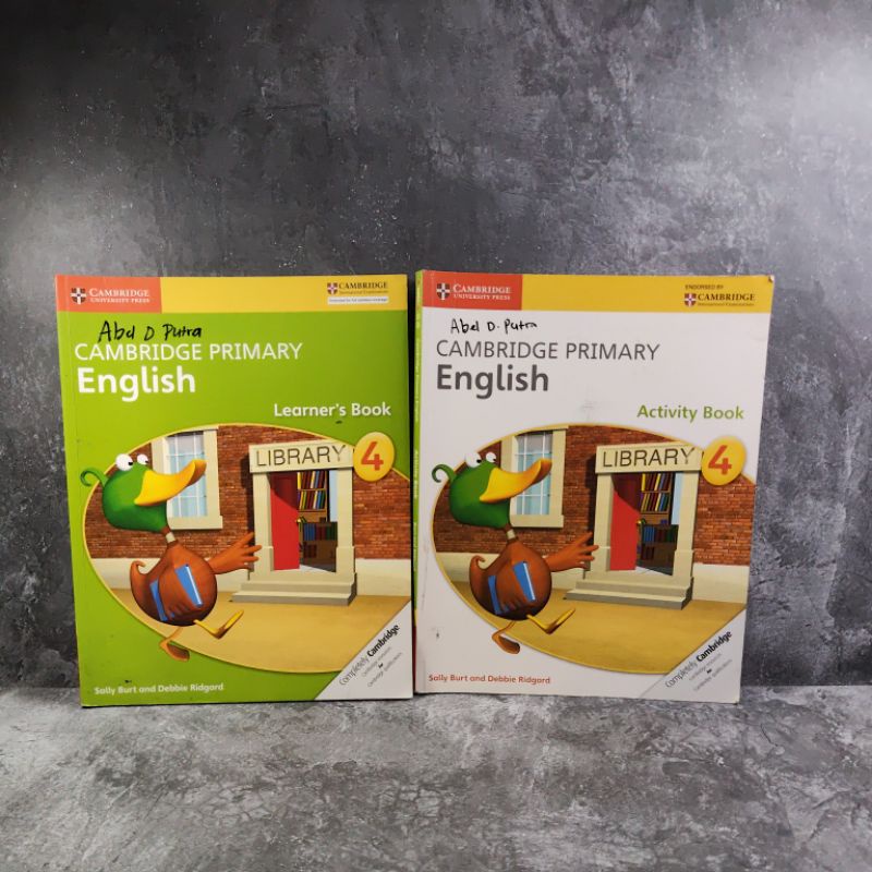Jual Buku Cambridge Primary English 4, IV, Learners Book, Activity Book ...